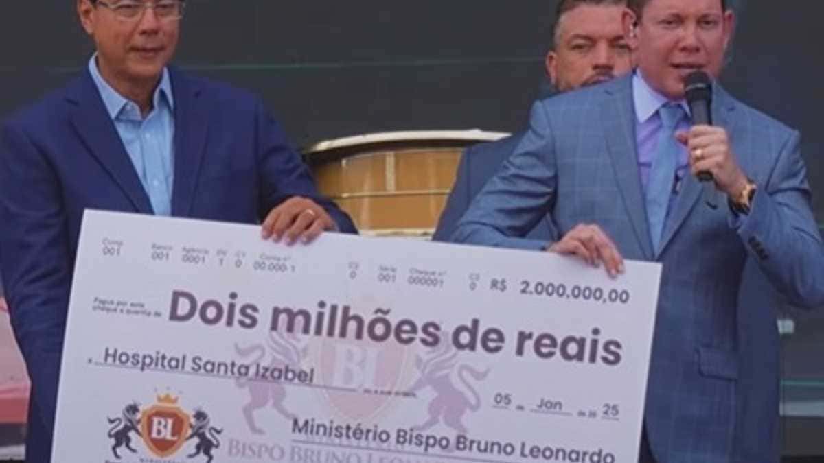 Salvador celebra início de 2025 com culto especial do Bispo Bruno Leonardo